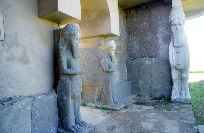 Shape — Lamassu (human-headed winged bull) – Designed in Iraq