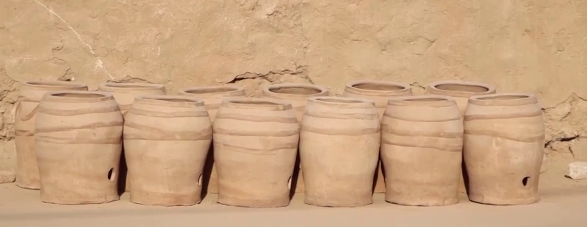 Shape — Clay oven “Tannour” – Designed in Iraq