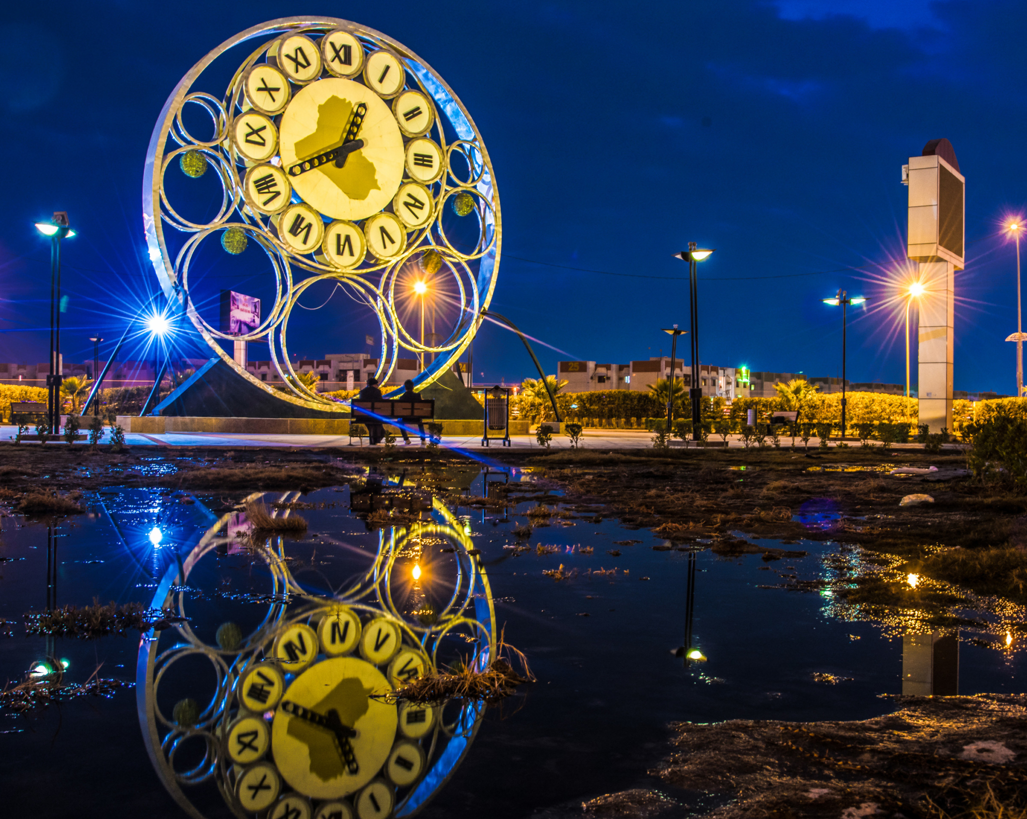 Shape — Freedom Square clock in Basra – Designed in Iraq