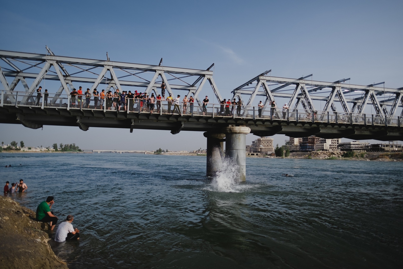 Shape — 14th of July Bridge “Suspension Bridge” in Baghdad – Designed ...