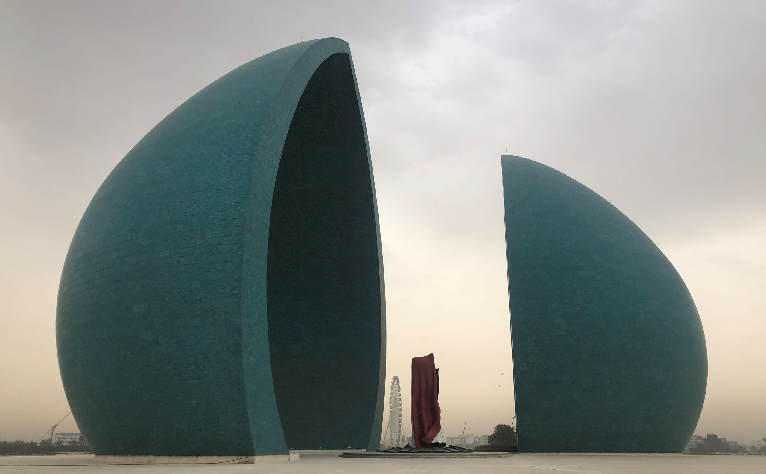 Color — Al-Shaheed Monument “Martyr Monument “ – Designed in Iraq