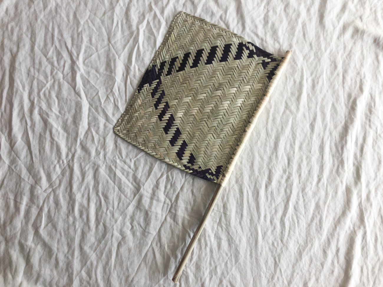 Material — Mahafa – hand fan, South Iraq – Designed in Iraq